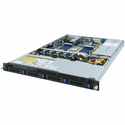 Сервер в корпусе высотой 1U Никс gS9600a/pro1U S930L1Da EPYC 7302/64 ГБ/1 x 1 Тб SSD/Aspeed AST2500