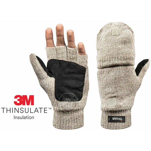 Варежки  3M, размер 10 (XL), бежевый