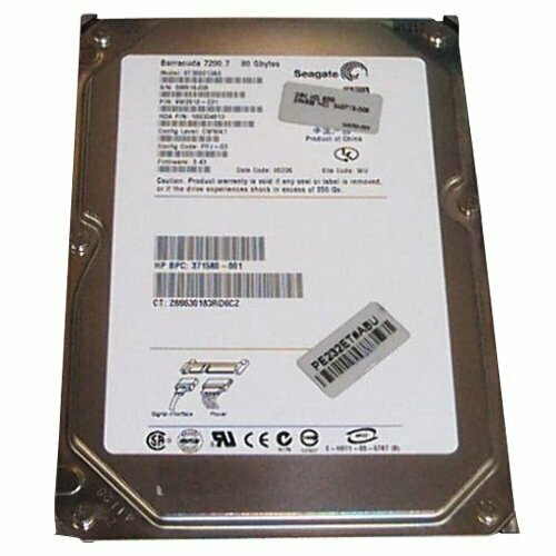 Жесткий диск Seagate 80Gb 7200 rpm SATAII 3.5" 9W2812-630