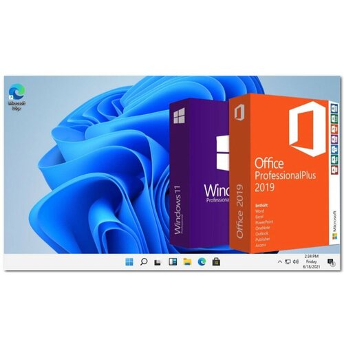 Win 11 Pro на USB+Office 2019 Pro Plus