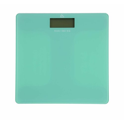 Весы напольные Luazon LVE-006, электронные, до 180 кг, 2хAAА (не в комплекте), зелёные
