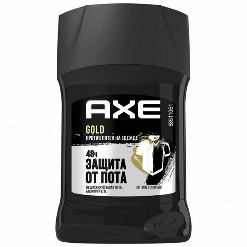 Антиперспирант дезодорант стик Axe Gold мужской 50 мл