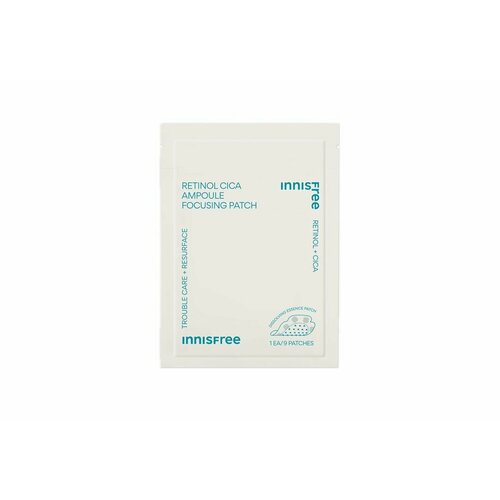 INNISFREE Ампульные патчи от воспалений и акне Retinol Cica Focusing Patch