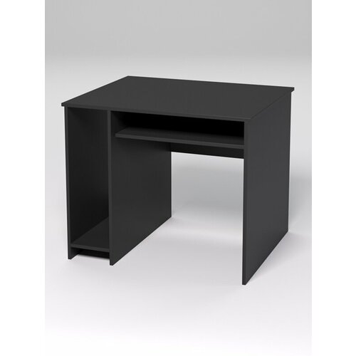 Компьютерный стол "менеджер" №11, Черный 90 x 75 x 75 см (ДхШхВ)