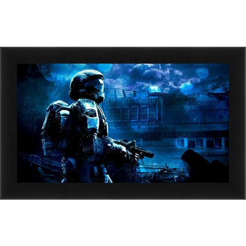 Плакат, постер на бумаге Halo 3: Odst. Размер 30х42 см