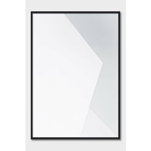 Постер для интерьера Postermarkt Белая архитектура минимализм #8, постер 30х40 см в черной рамке, настенный декор для дома