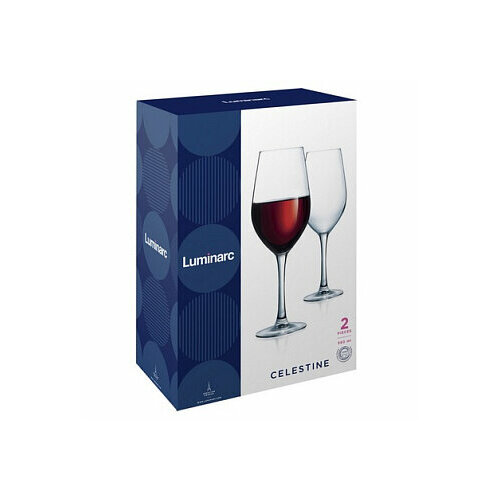 Набор бокалов для вина "Селестин"580 мл, 2 шт O0217