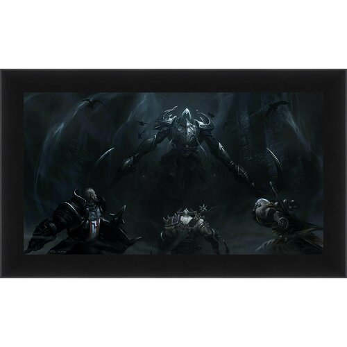 Плакат, постер на холсте Diablo III: Reaper Of Souls. Размер 42 х 60 см