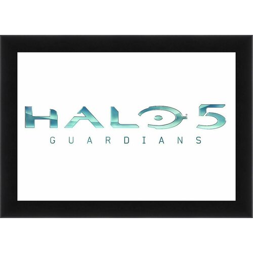 Плакат, постер на холсте Halo 5: Guardians. Размер 21х30 см
