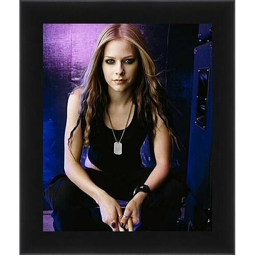 Плакат, постер на холсте Avril Lavigne-Аврил Лавин. Размер 21 х 30 см