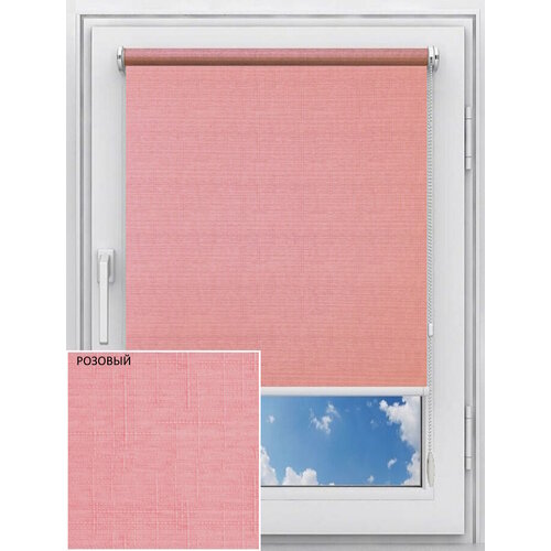 Рулонные шторы Тэфи розовый 70х160 см