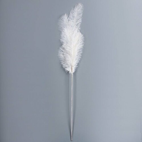 Декор из перьев «Фонтан» на ножке, высота — 70 см
