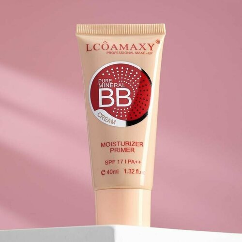 BB-крем для лица LCOAMAXY, бежевый тон с розовым оттенком, 40 мл (комплект из 24 шт)