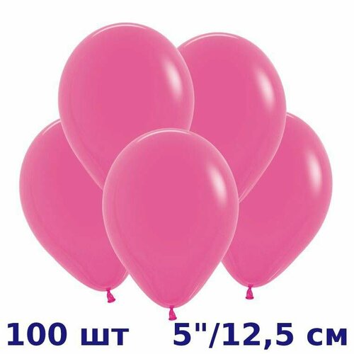 Воздушный шар (100шт, 12,5см) Фуксия, Пастель / Fuchsia, SEMPERTEX S.A, Колумбия