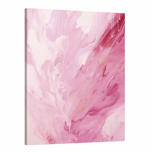 Интерьерная картина 50х70 "Розовое вдохновение"