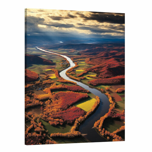 Интерьерная картина 50х70 "Осенние краски"