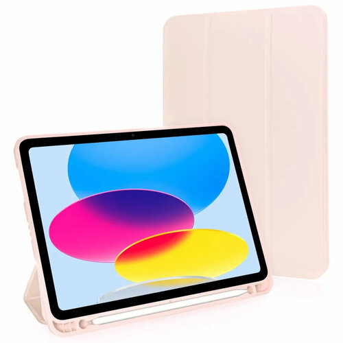 Чехол Guardi Milano Series для iPad 10.9" (2022) розовый песок (Pink Sand)