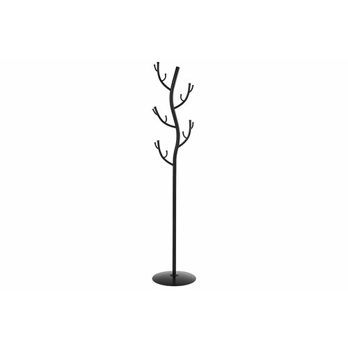 Вешалка гардеробная Hoff Дерево, 37,5х181х37,5, цвет чёрный
