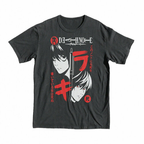 Футболка Death Note, размер S, черный