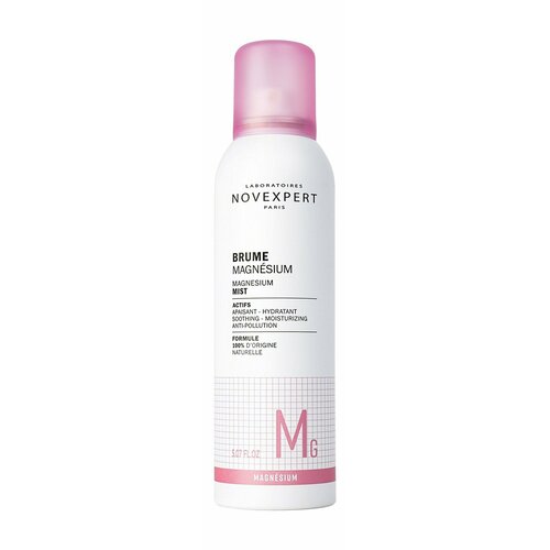 Дымка для чувствительной кожи лица с магнием успокаивающая Novexpert Magnesium Mist