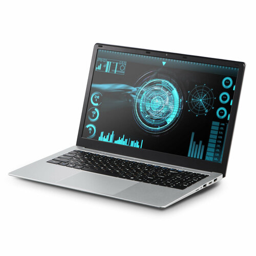 Ноутбук Azerty AZ-1504-256 (15.6" Intel Celeron J3455, 8Gb, SSD 256Gb) серебристый / 1920x1080 (Full HD)