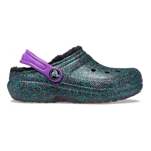 Пинетки Crocs, размер 21 RU, черный, зеленый