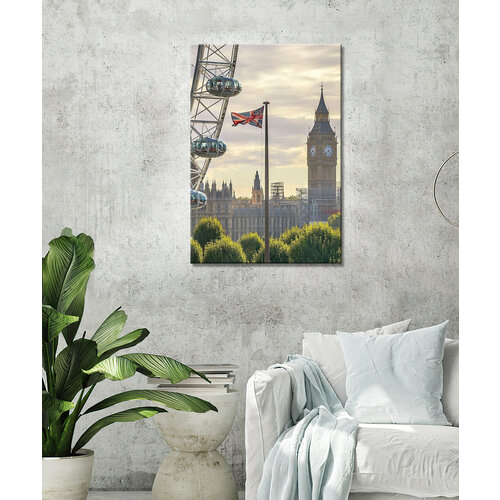 Картина/Картина на холсте для интерьера/Картина на стену/Картина для кухни/ -Лондон, Англия (16) 20х30