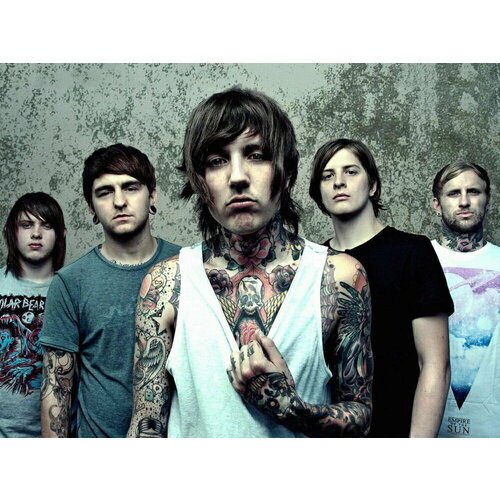 Плакат, постер на бумаге Bring Me the Horizon/музыкальные/поп исполнитель/артист/поп-звезда/группа. Размер 21 х 30 см