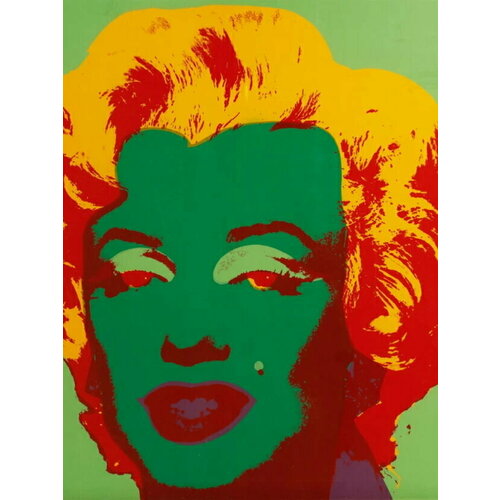 Плакат, постер на бумаге Andy Warhol/Энди Уорхол-Мэрилин Монро/искусство/арт/абстракция/творчество. Размер 30 х 42 см