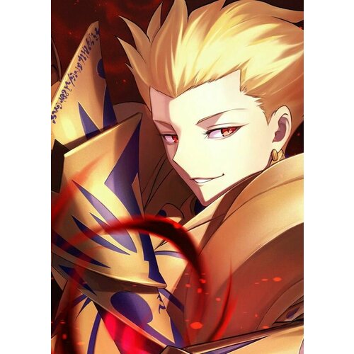 Плакат, постер на бумаге Судьба: Ночь схватки. Fate Stay Night. Размер 60 х 84 см