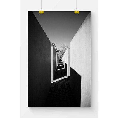 Постер для интерьера Postermarkt, 50х70 см в тубусе, постер Черно-белый #71