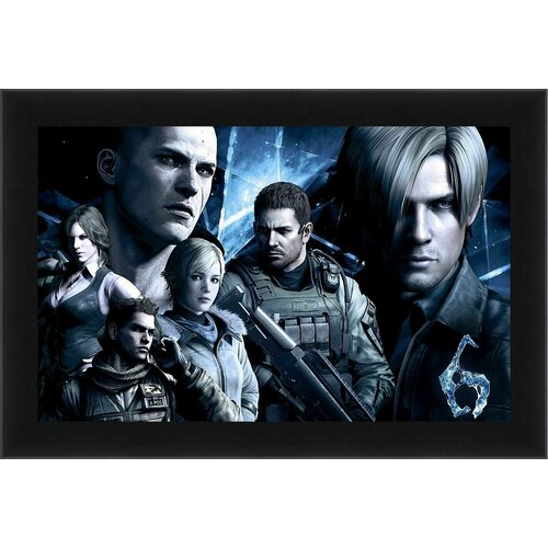 Плакат, постер на бумаге Resident Evil. Размер 42х60 см