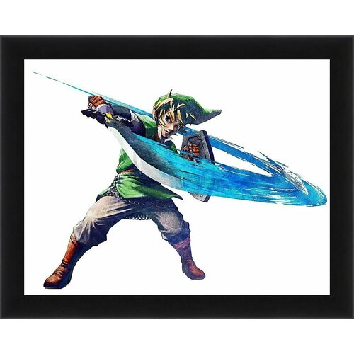 Плакат, постер на холсте The Legend Of Zelda: Skyward Sword. Размер 30 х 42 см