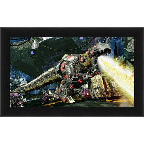Плакат, постер на холсте Transformers: Fall Of Cybertron. Размер 42 х 60 см