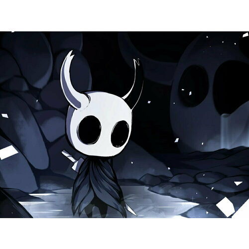 Плакат, постер на бумаге Hollow Knight/игровые/игра/компьютерные герои персонажи. Размер 30 х 42 см