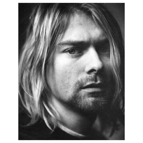 Плакат, постер на бумаге Nirvana-Kurt Cobain/Нирвана-Курт Кобейн. Размер 30 х 42 см