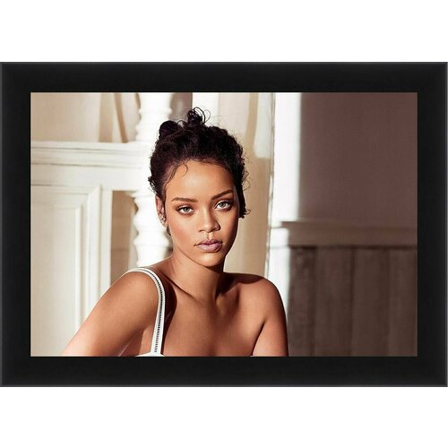 Плакат, постер на бумаге Рианна. Rihanna. Размер 21 х 30 см
