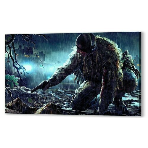 Плакат, постер на холсте Sniper: Ghost Warrior 2. Размер 21 х 30 см