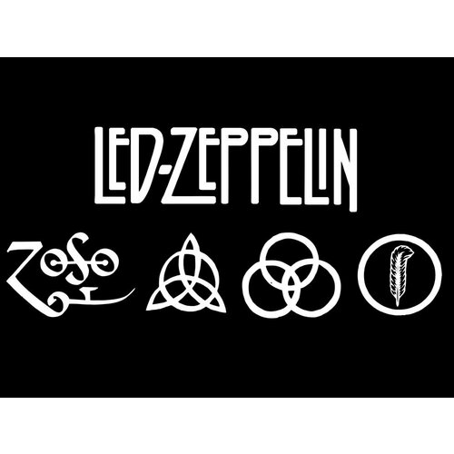 Плакат, постер на холсте Led Zeppelin/Лед Зеппелин/музыкальные/поп исполнитель/артист/поп-звезда/группа. Размер 60 х 84 см