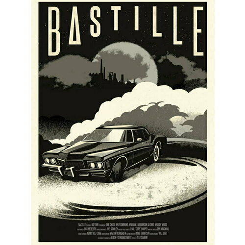 Плакат, постер на бумаге Bastille/музыкальные/поп исполнитель/артист/поп-звезда/группа. Размер 21 х 30 см