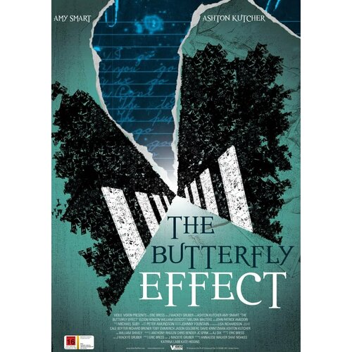 Плакат, постер на бумаге Эффект бабочки (The Butterfly Effect, 2004г). Размер 30 х 42 см