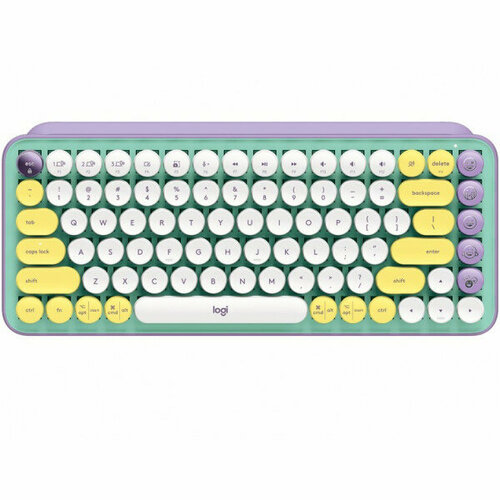 Клавиатура офисная Logitech POP Keys Daydream (фиолетовый)