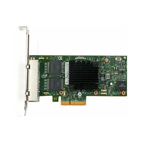 Сетевая карта Intel I350T4V2BLK Ethernet Server adapter (Intel NH135CAM4) PCI-E x4 4-port 10/100/1000Mbps Low Profile Bulk