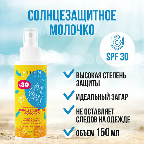 EDEN Молочко солнцезащитное Sun Series