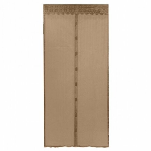 Антимоскитная сетка магнитная на дверной проем, 210х100, коричневая