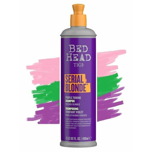 TIGI BH Serial Blonde Purple - Шампунь-корректор цвета 400 мл