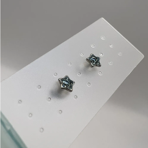 Серьги nooyoo, Swarovski Zirconia, бесцветный