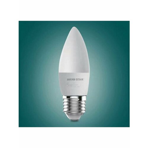 Светодиодная (LED) лампа C37 5W-E27 (6500K)