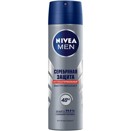 Nivea / Антиперспирант Nivea Men Серебряная защита 150мл 2 шт