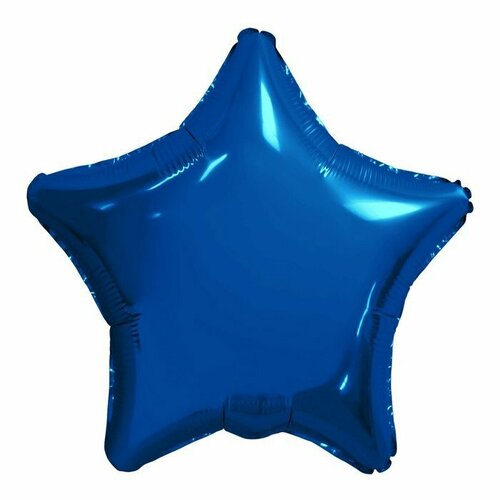 Набор фольгированных шаров 19" "Звезды", темно-синий, 25 шт. (комплект из 2 шт)